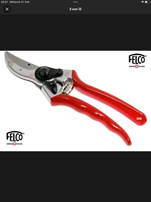 Felco Classic Original Garden Hand Shears Secateurs Pruner Scissors ...