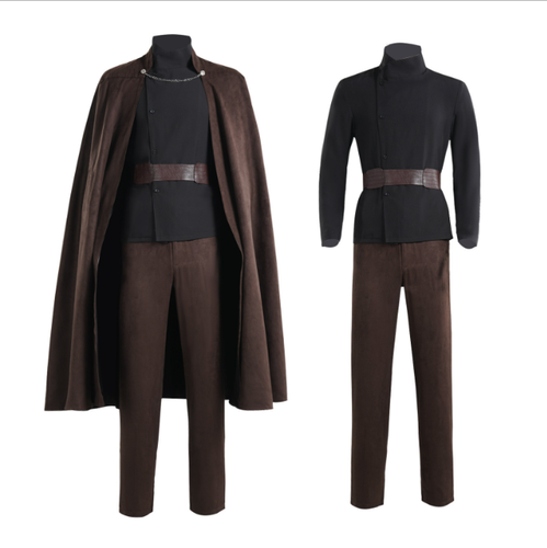 Star Wars Count Dooku Cosplay Costume Halloween Outfit Full Set Party ...
