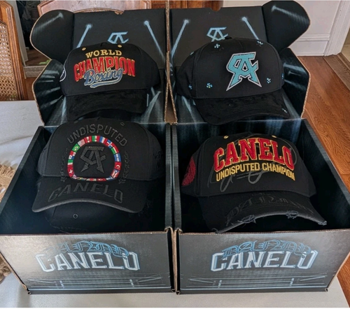 Dandy Hats x Canelo Alvarez - Undisputed - P4P - WBC - CA Tiffany Great ...