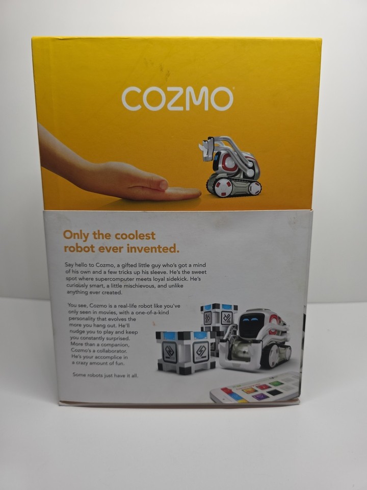 Anki Cozmo Robot Toy Educational Box with Cubes, Charger, and Original ...