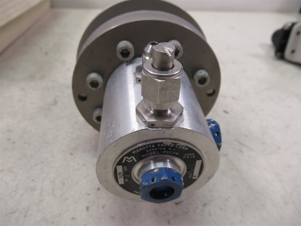 Marotta Valve RV-23H Pneumatic Regulator Aerospace NASA 6000 PSIG | eBay