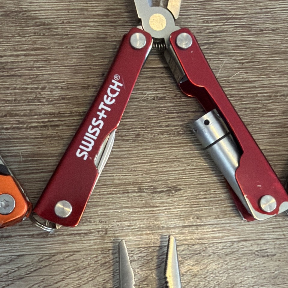 Lot Of 40 Multi Tools Pocket Knives Pliers Knife Tool Clean Outdoors ...