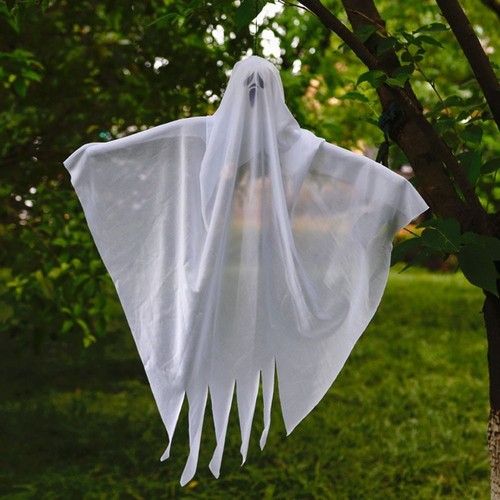Reusable Outdoor Tree Window Wall Pendant White Haunted House Horror ...