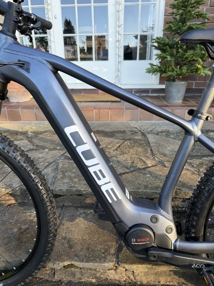 Cube Reaction Hybrid Performance 500 Large Electric Bike 2022 328miles ...