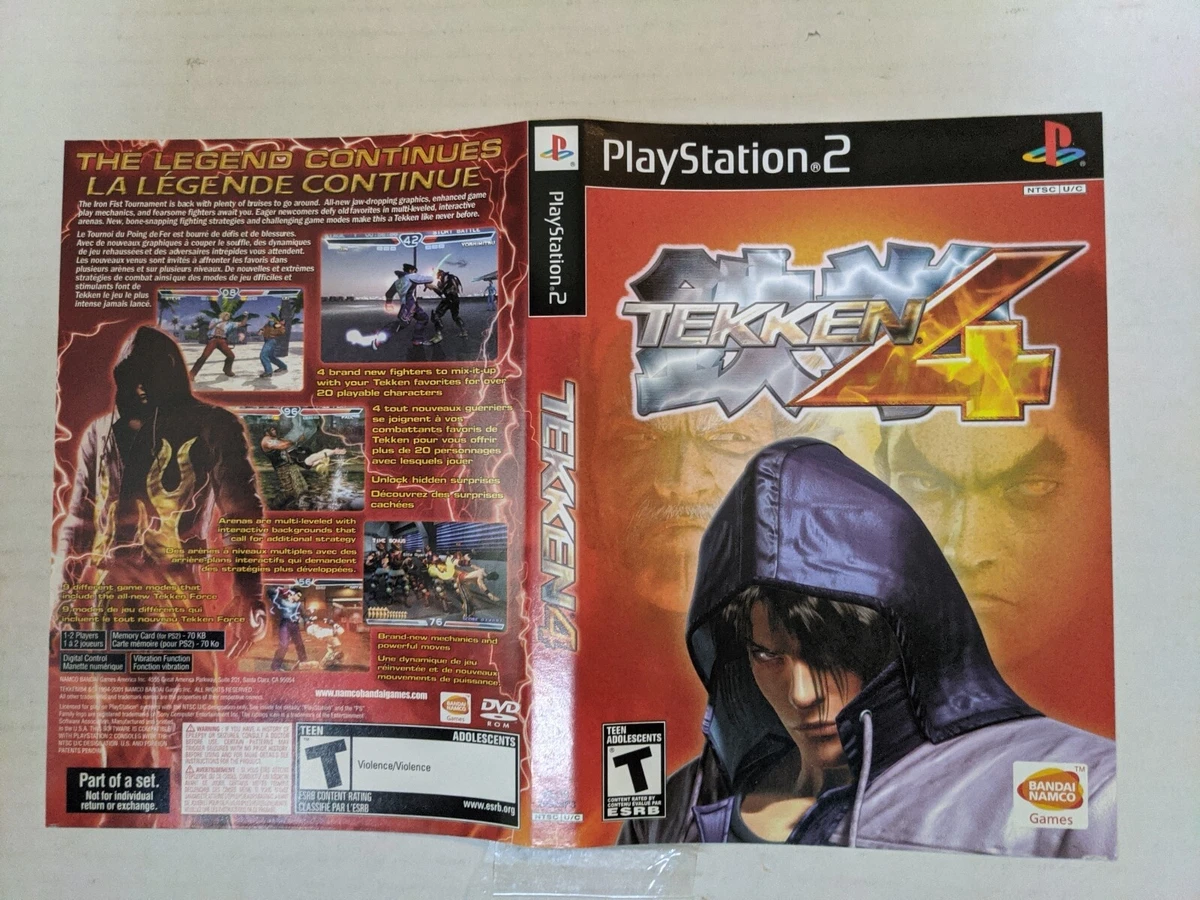 Tekken 4 Characters Unlock