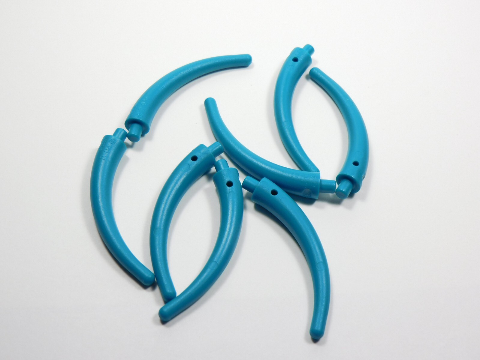 LEGO 8 Bright Bluish Green Dinosaur Tail End Section N6 | eBay