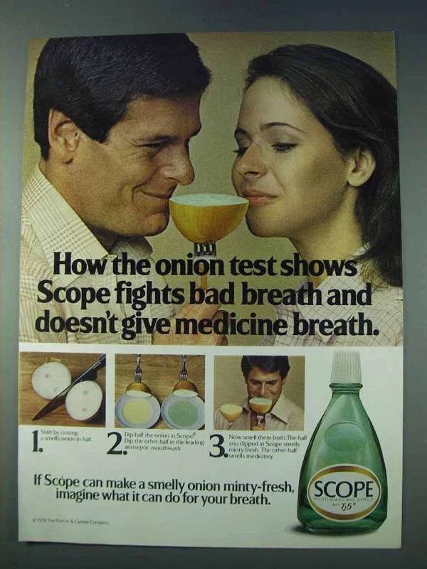 Scope Mouthwash Ads