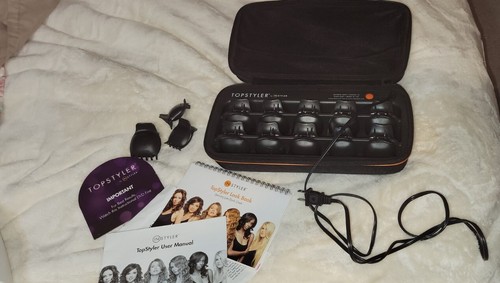 TopStyler InStyler Heated Ceramic Styling Shells Hair Clips Curlers ...