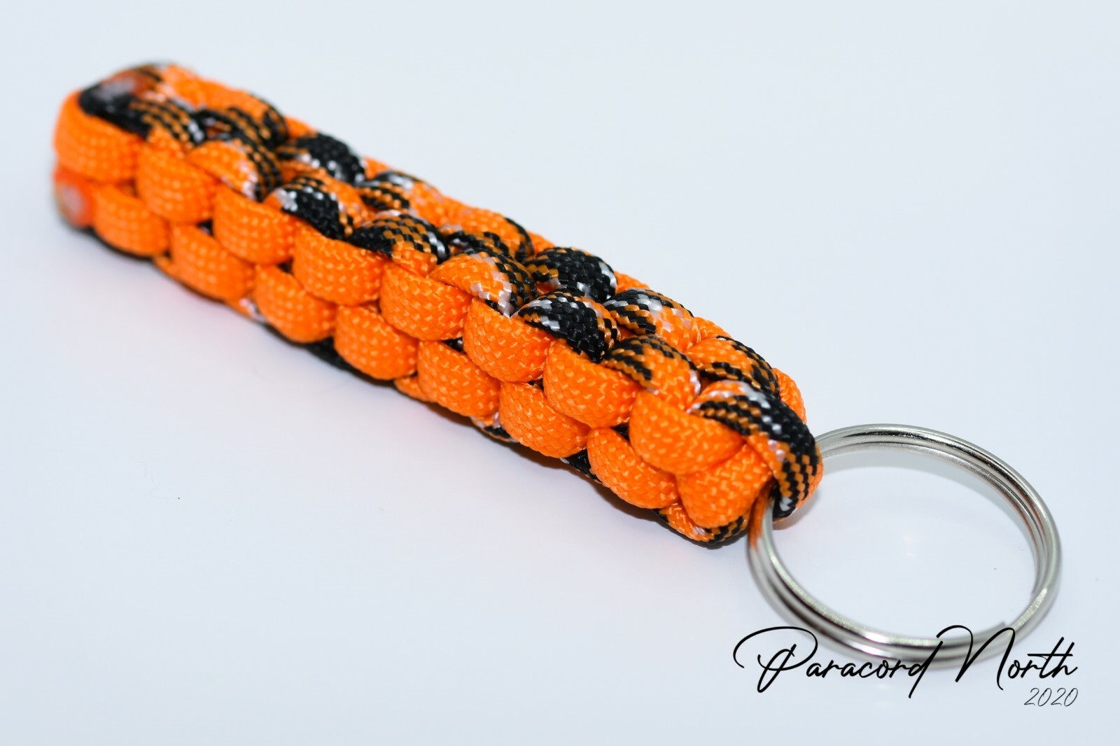 Paracord 550 Keyring Keychain, Handmade Box Style, PLUS CUSTOM COLOUR ...