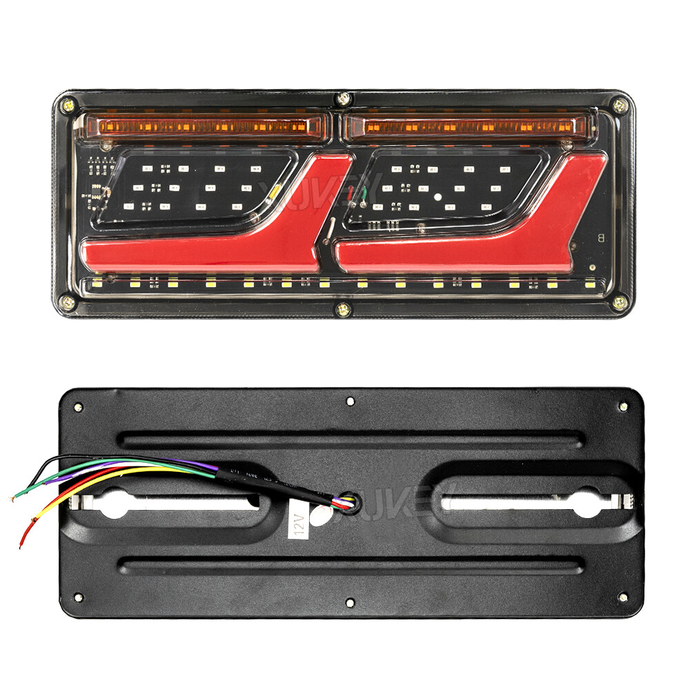 LED Rear Tail Light Stop Dynamic Indicator Lamp Truck Caravan Trailer ...