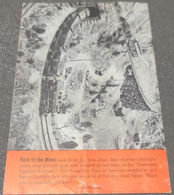 1949 Gordon Varney Model Locomotives and Rolling Stock Miniature ...