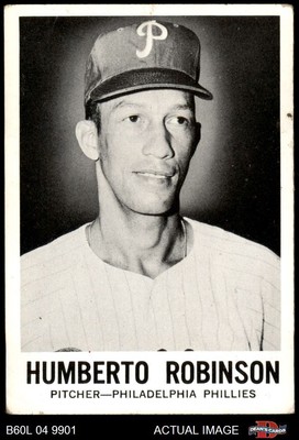 1960 Leaf #70 Humberto Robinson Phillies 3.5 - VG+ | eBay