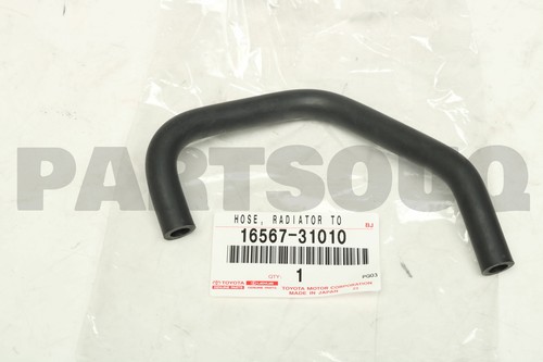 1656731010 Genuine Toyota HOSE(FOR RADIATOR RESERVE TANK) 16567-31010 ...