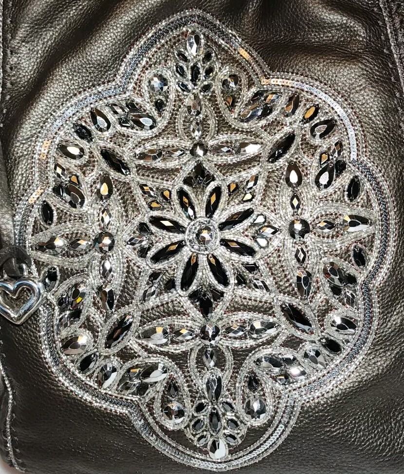 BRIGHTON PEWTER ANJU MASTERPIECE COLLECTION JEWELED EMBELLISHED ...