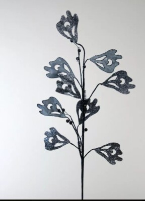 Katherine's Collection Dead & Breakfast 12 Ghost Leaf Sprays 11-811492 ...