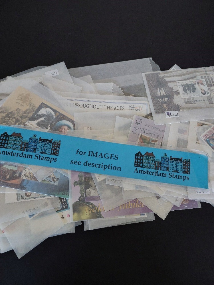 Falkland New MNH issues assortment in bags all complete Sets High FACE ...