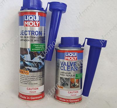 Lubro Moly Jectron + Valve Clean - Fuel Injector Cleaner Kit for ...