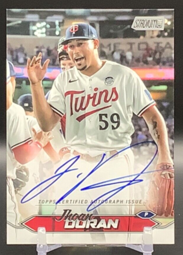 2024 Topps Stadium Club Jhoan Duran Base Autographs Auto #SCBA-JDU ...
