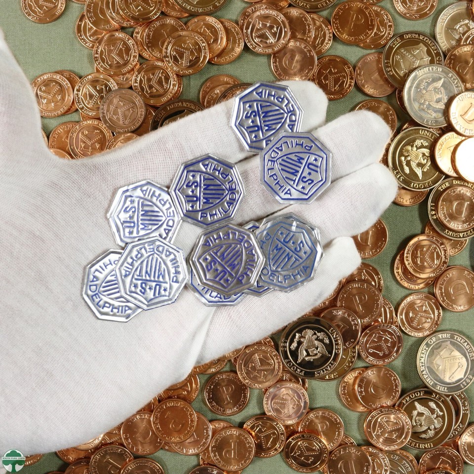 2 lbs Bag of US Mint Tokens - a nice assortment of type mixed P & D | eBay