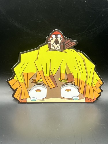 WINDOW PEEKER DEMON SLAYER ZENITSU AGATSUMA DECAL STICKER ANIME | eBay