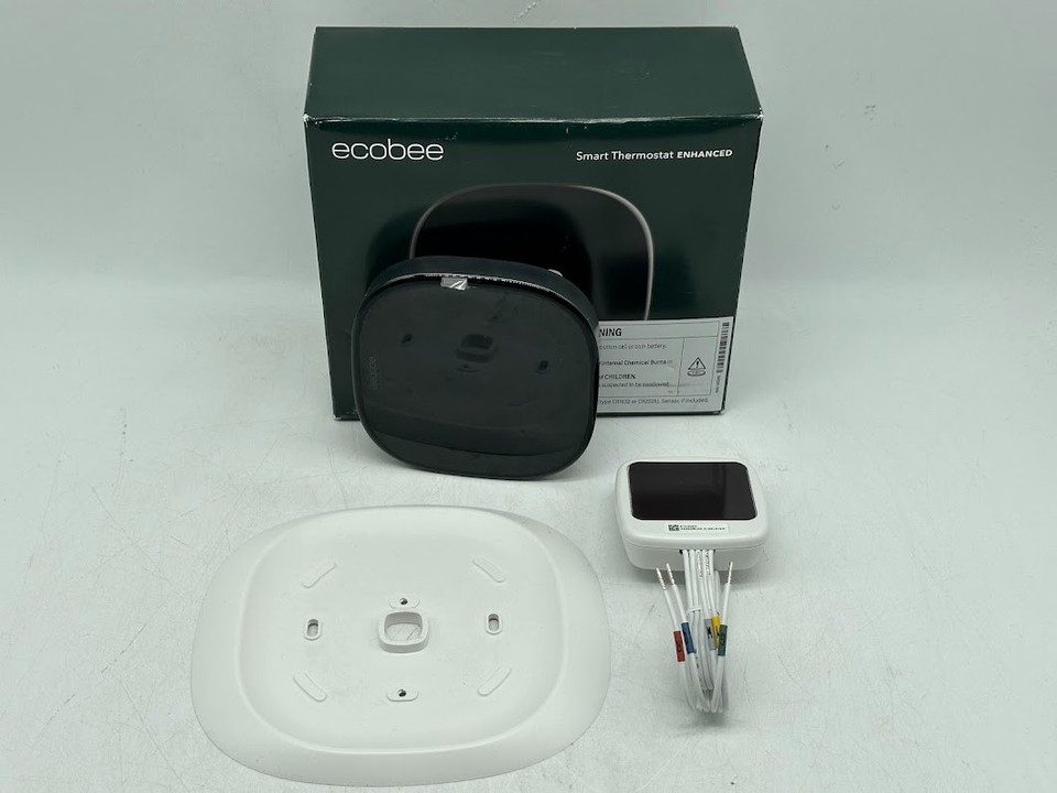Ecobee EB-STATE6L-01 Smart Thermostat Enhanced Black 627988005003| eBay