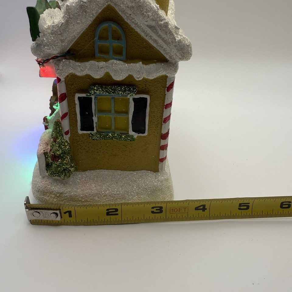 Holiday Time Christmas Village Light-Up LED Cookies House 7 ...