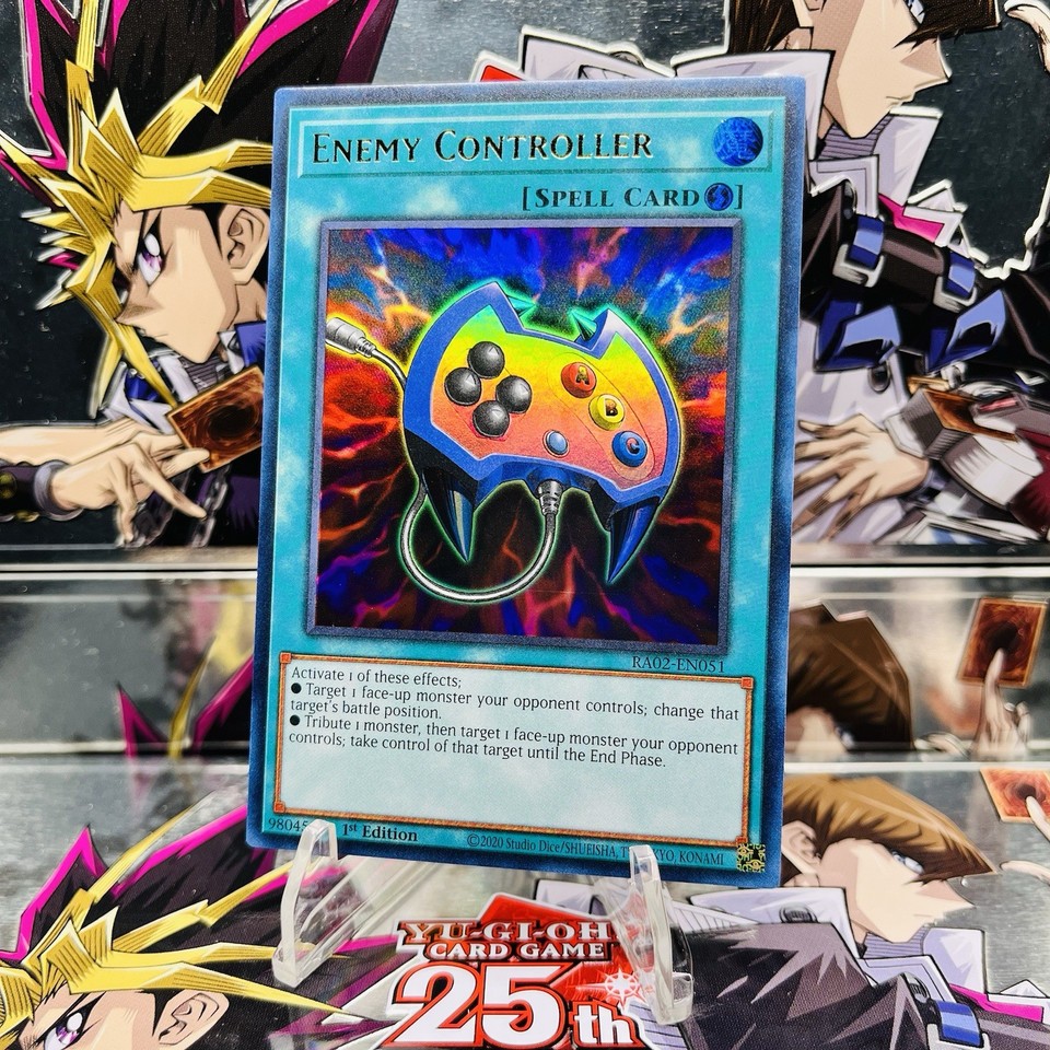 Yugioh Enemy Controller RA02-EN051 Ultra Rare 1st Ed Near Mint | eBay