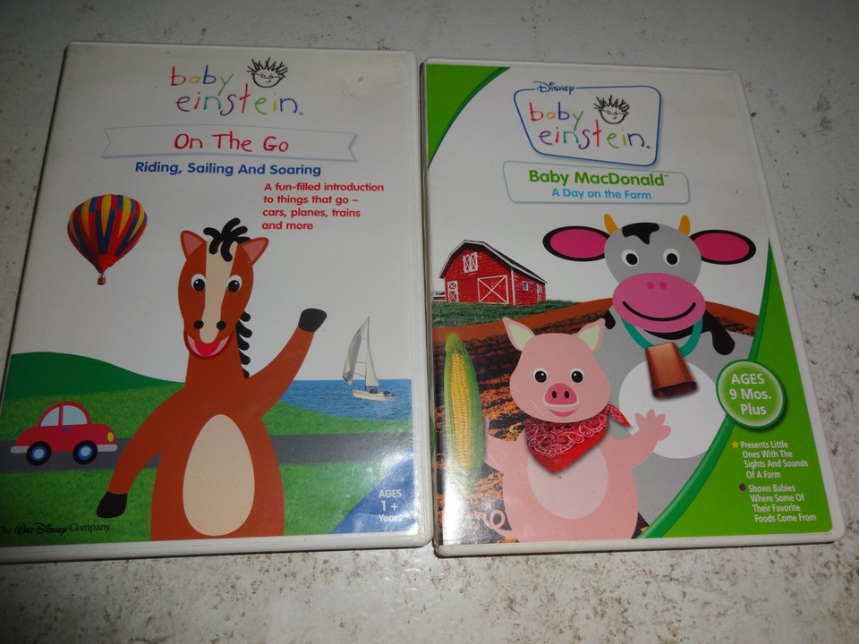 Baby Einstein. Lot Of 8 DVDs Preschool / Toddler Learning. Child ...