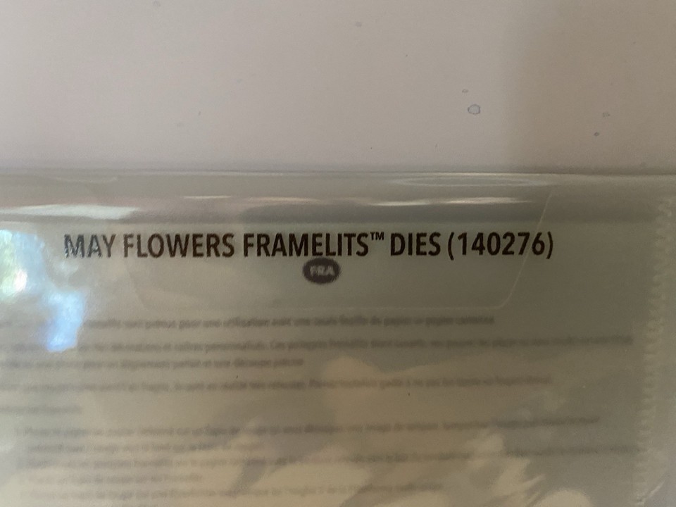 Stampin' Up Sizzix MAY FLOWERS Framelits Dies 140276 Big Shot ...