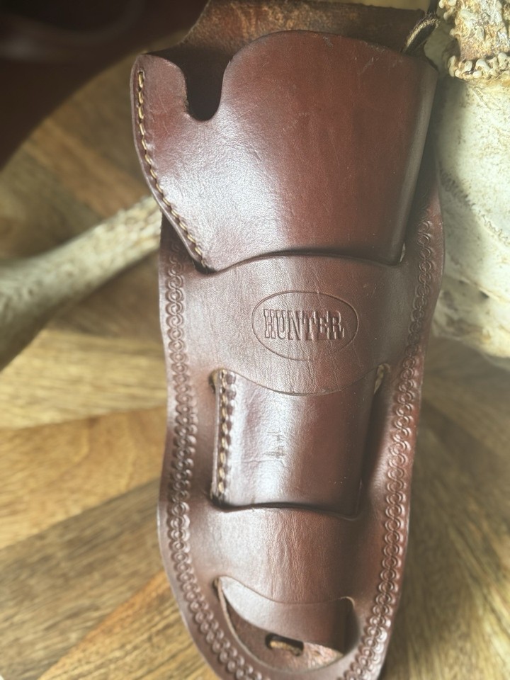 Wow!! Vintage "Hunter" Double Mexican Loop Holster. EUC for Up To 7 ...
