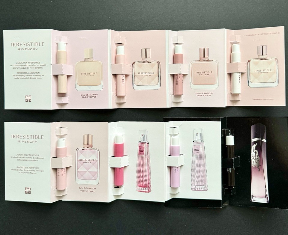 Givenchy Perfume Collection Sample Spray Vials 14pc Set | eBay