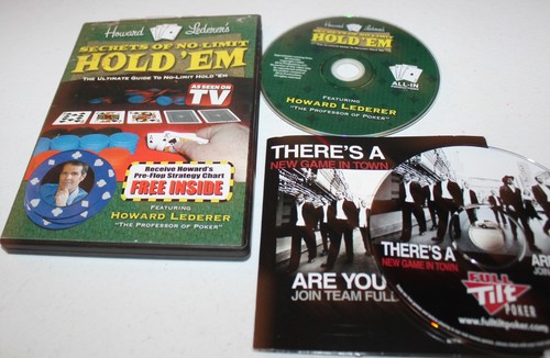 Howard Lederer - Secrets of Texas No-Limit Hold Em (DVD 2005) As Seen ...
