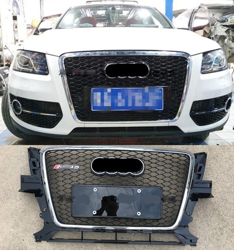 Chrome Front Bumper Grille for Audi Q5 SQ5 2009-2012 Update to RSQ5 | eBay
