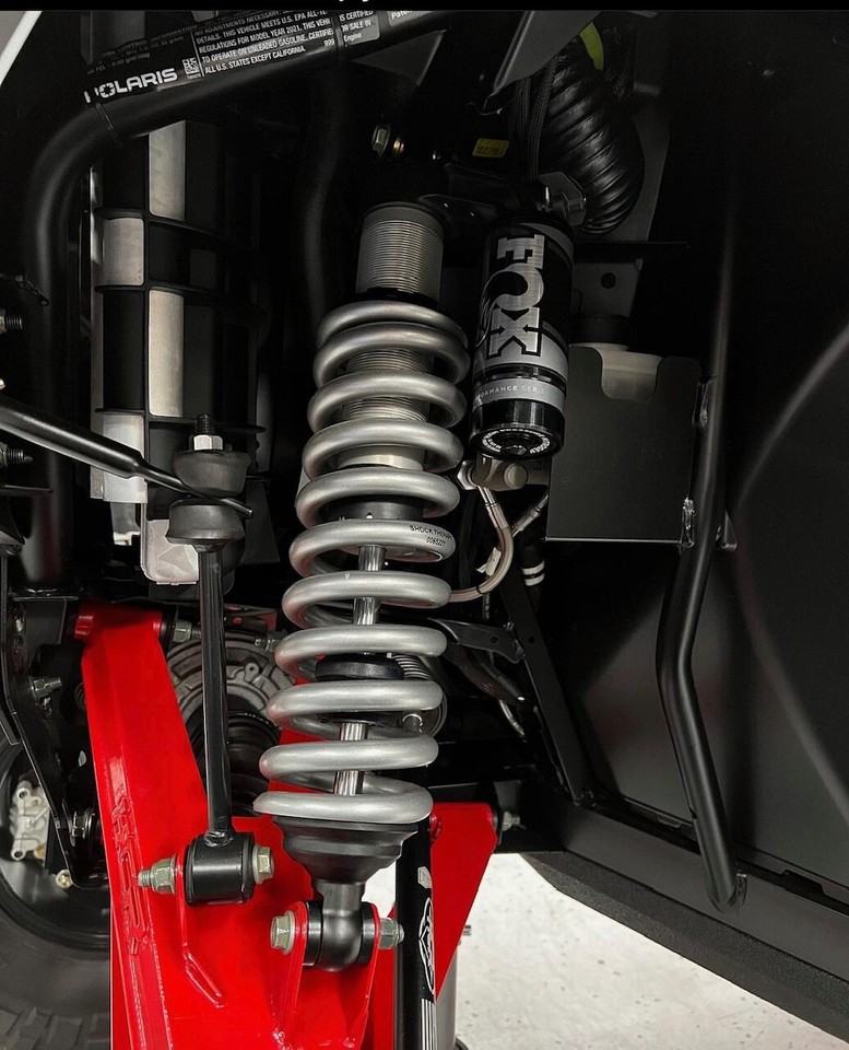 Fox Shocks Performance QS3 Front Rear Suspension Polaris Ranger 1000 XP ...