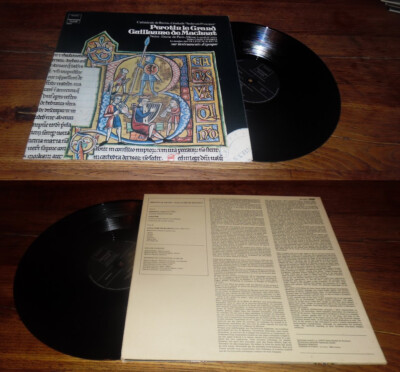 DELLER CONSORT / COLLEGIUM AUREUM - Perotin Le Grand LP Medieval Folk ...