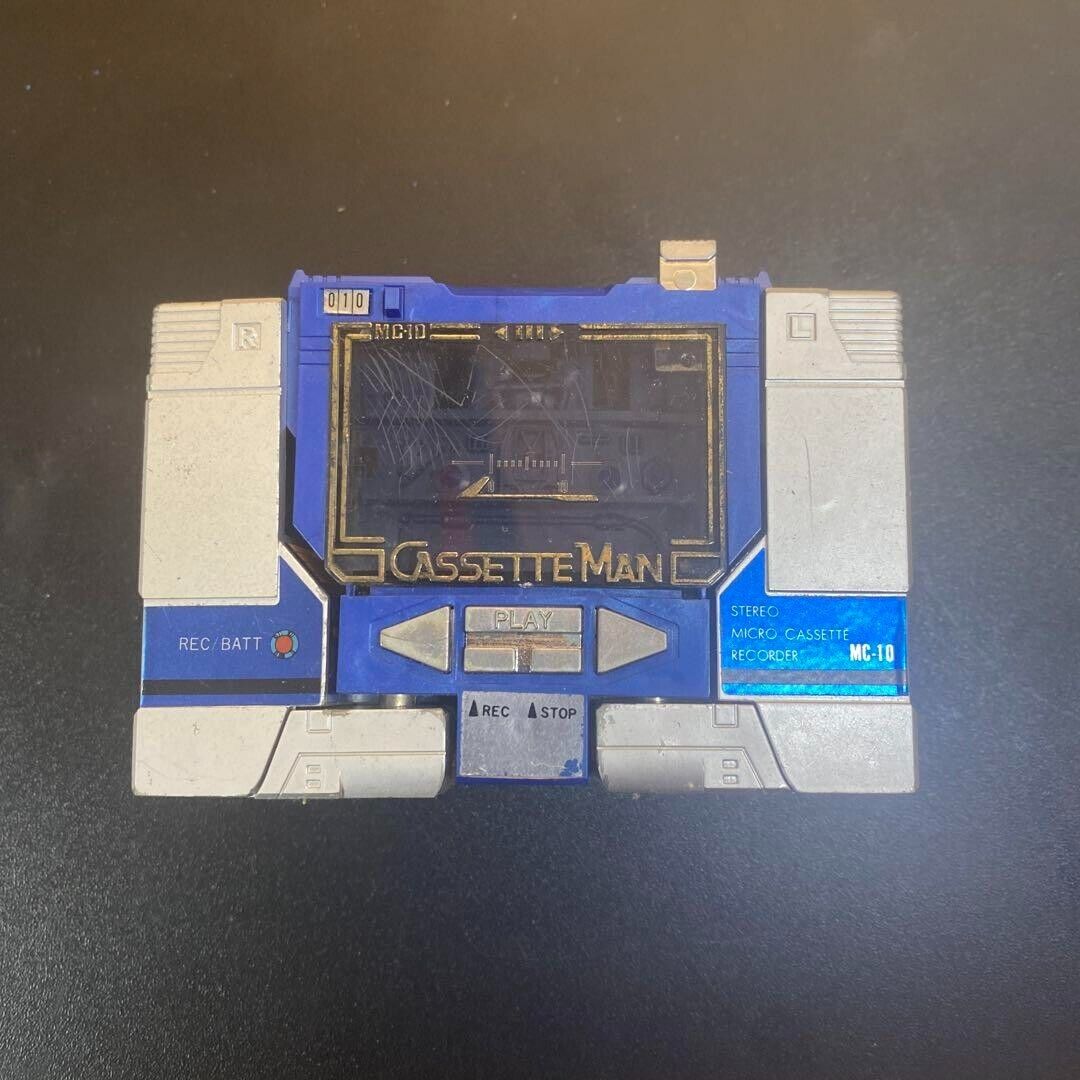 Takara Tomy Cassette Man Microman Micro Change Mc-10 Rare Takara Tomy Cassette Man Microman Micro Change Mc-10 Rare