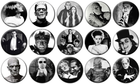 2-1/4" - MONSTER CLASSICS - Lot of 15 Buttons - Pin Back Button Badge ...