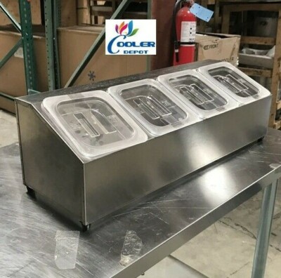 Concession Condiment Systems - Topping Container