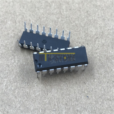 10PCS SN74LS48N 74LS48 DIP16 TI BCD-to-Seven-Segment Decoder | eBay