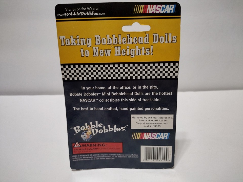 Jeff Gordon #24 DuPont Mini Bobble Head- Series 3 Bobble Dobbles 2003 ...