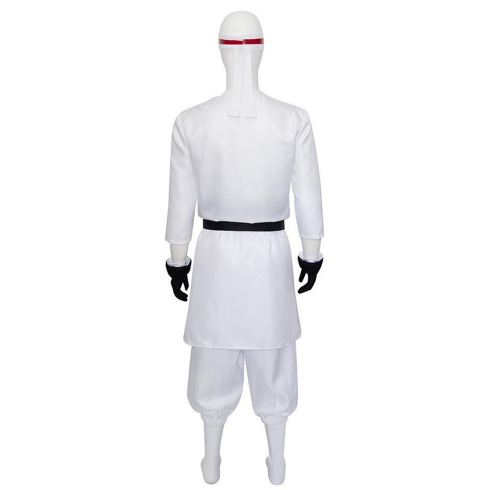 IN STOCK Fire Force White-Clad Charon Karon Counter Man Outfit Cosplay ...