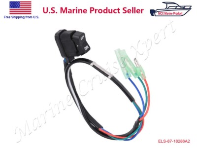 Tilt Trim Switch Mercury Outboard Remote Control 87-18286A43 87-18286A2 ...