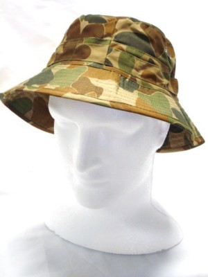 Bush Hat - Poly Cotton - Auscam -Sizes S - XL - Army & Military | eBay