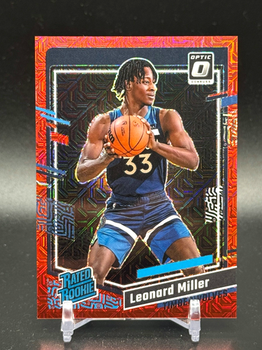 2023-24 Panini Donruss Optic - Rated Rookie Leonard Miller #234 Choice ...