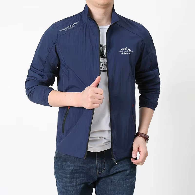 Men UV Sun Protection Jacket Summer Lightweight Breathable Fishing ...