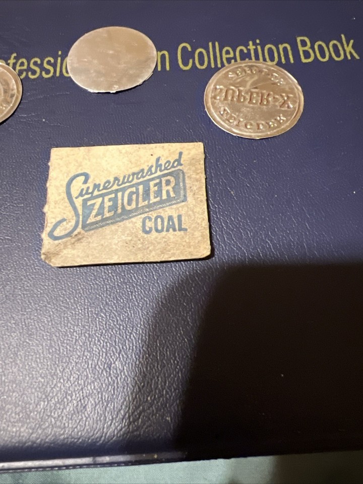 Coal Scatter Tags, Zeigler Coal , Super-x | eBay