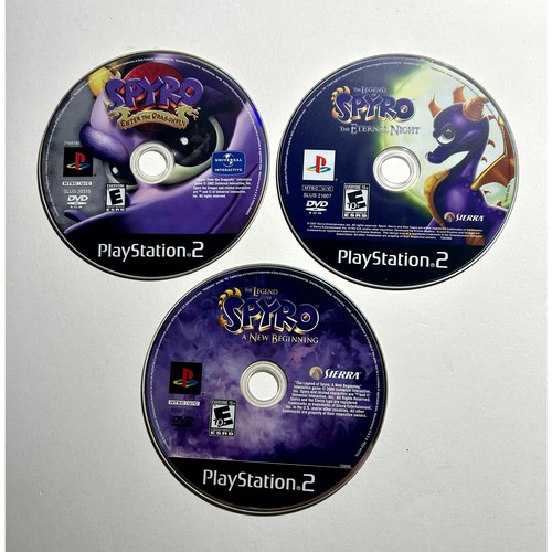 PlayStation 2 PS2 Spyro Video Game Bundle lot🔥Works! Discs only. | eBay