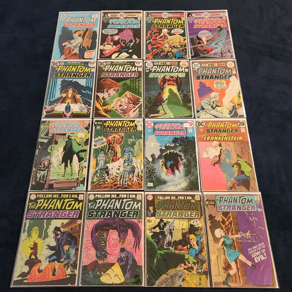 PHANTOM STRANGER 1 2 3 11 12 22 26 27 28 32 35 39 40 41 DC COMICS 1969 ...