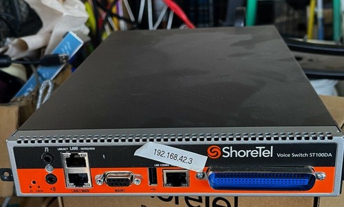 3 ShoreTel Voice Switch's ST100DA, ST1D, ST2D,ADTRAN 1703599G1, 40 ...