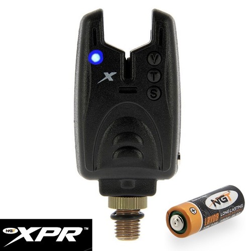 NGT Bite Alarm XPR Micro Mini Carp Coarse Fishing with Volume Bite ...